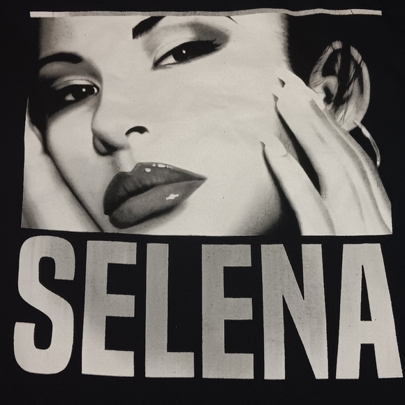selena | Tops | 28 Selena Quintanilla Closeup Logo Shirt Tee | Poshmark